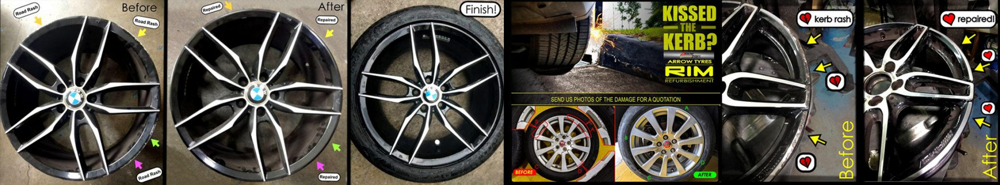 Car Rim Scratch Repair | Rim Rash Repair | Rim Restoration